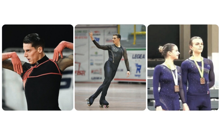 Campoli, Liberatore, Vitali e Benassi: pattini europei con medaglie di ...