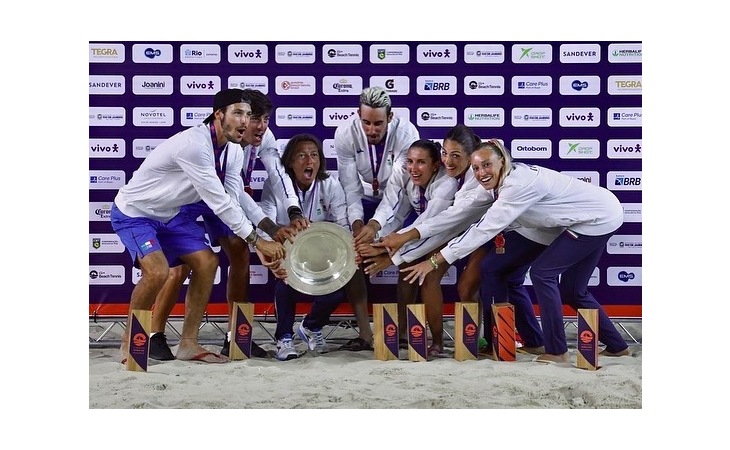 Beach tennis, Italia sul tetto del mondo con Giulia Gasparri e Sofia ...