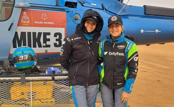 Dakar: Giulia Maroni costretta al ritiro alla terzultima tappa - Sabato ...