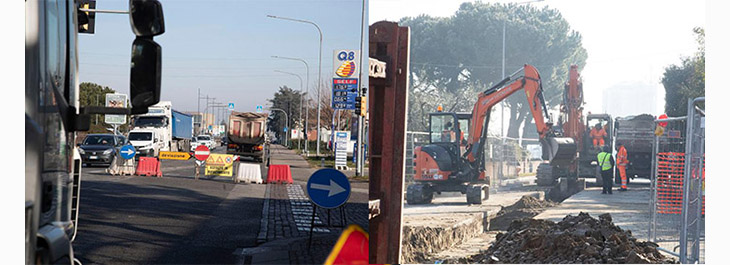 Selice a senso unico e cantiere in via Lasie, le modifiche alla ...
