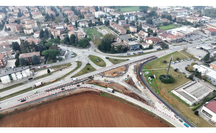 Rotonda sulla via Emilia: a Castel San Pietro via alla terza fase dei ...